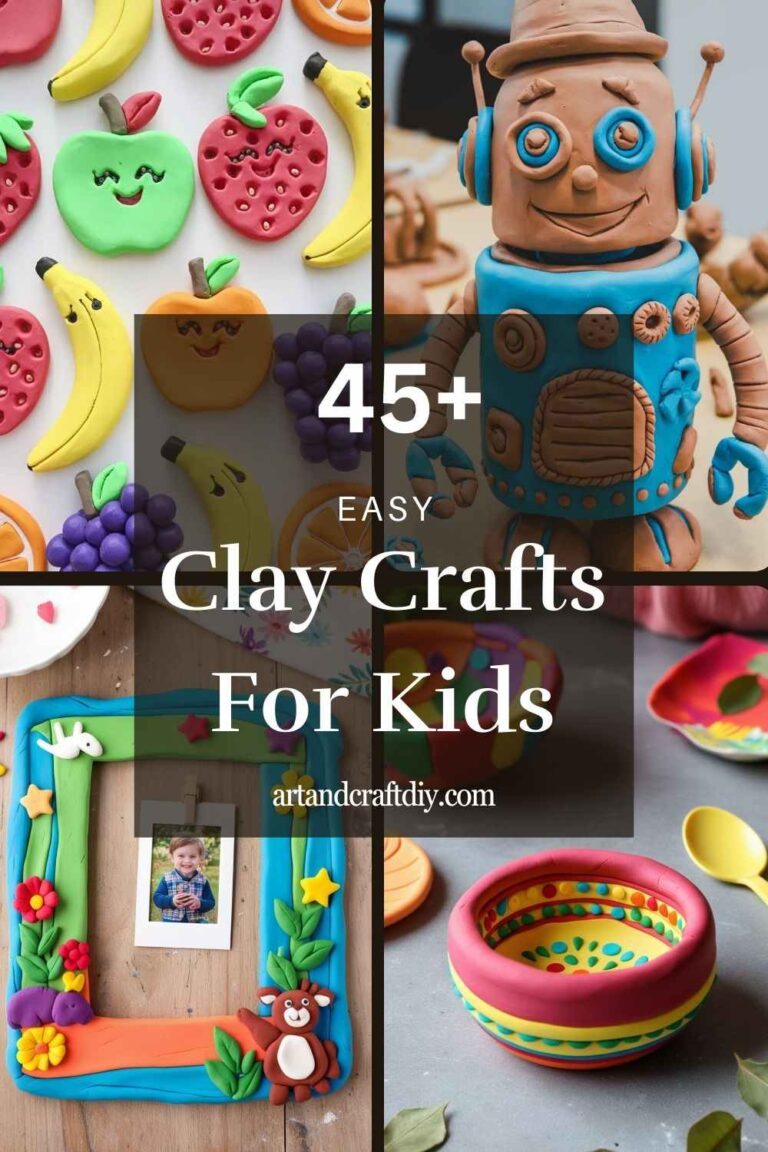 15+ Easy Clay Crafts For Kids - DIY Art and Crafts Ideas