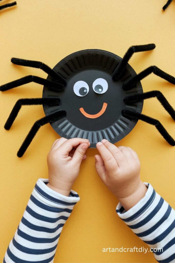 45+ Spooky & Simple Spider Crafts Ideas For Toddlers - DIY Art and ...