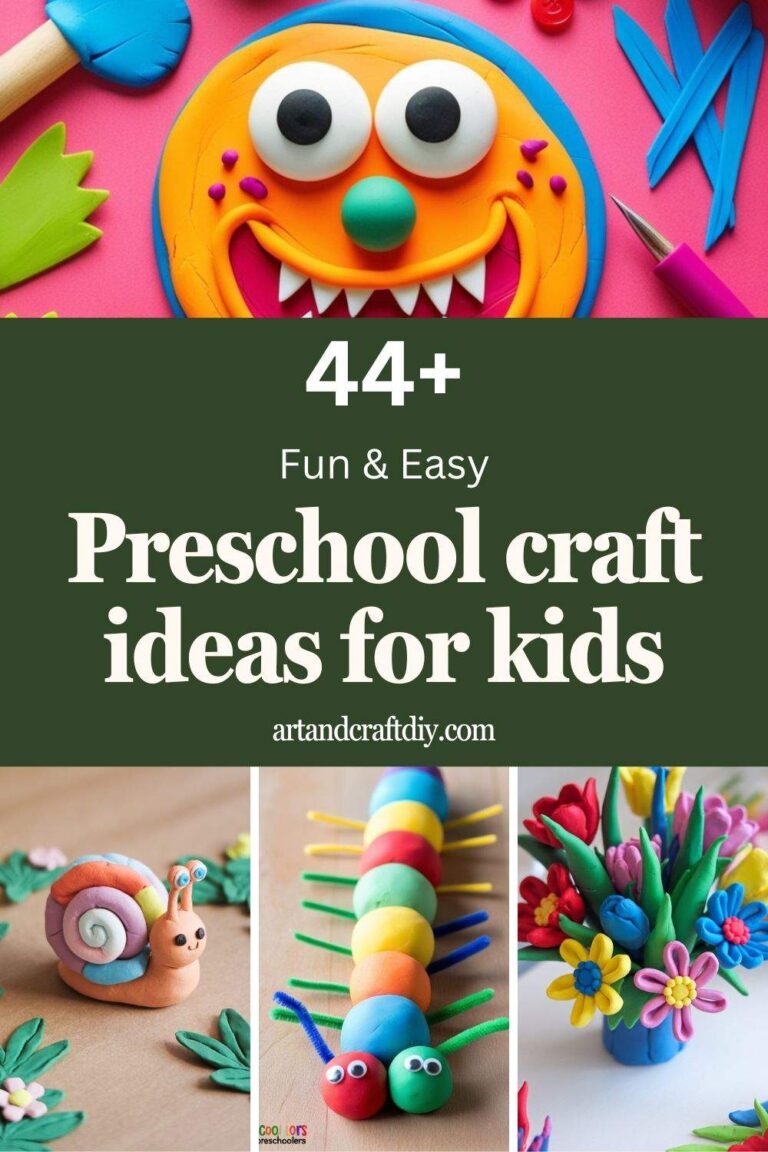 44+ Fun & Easy Preschool Craft Ideas For Kids - DIY Art and Crafts ...
