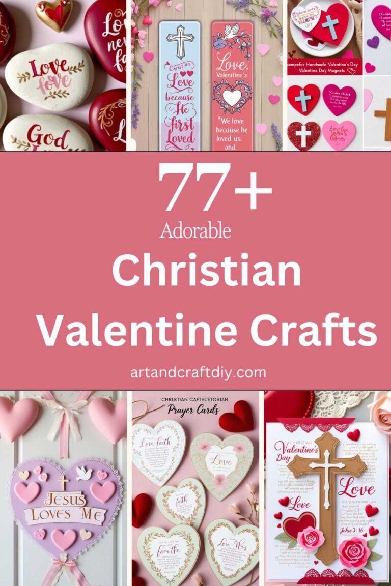77+ Adorable Christian Valentine Crafts - DIY Art and Crafts Ideas