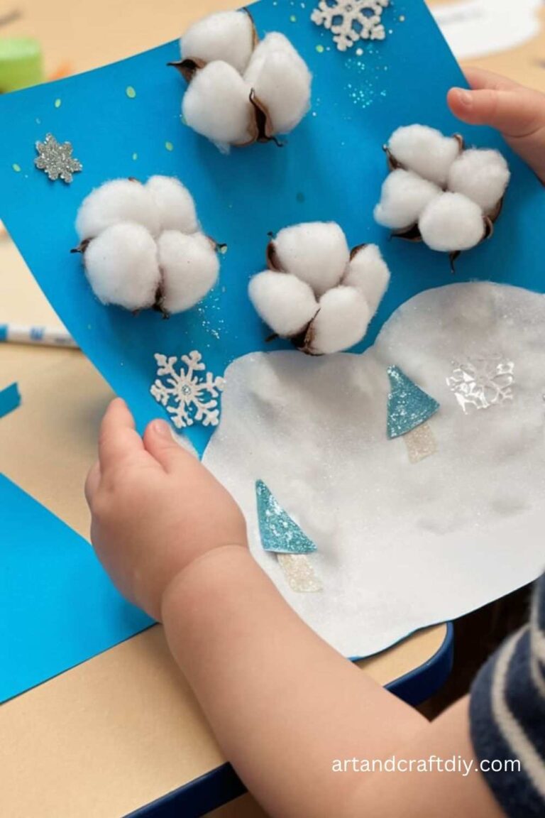 20+ Top Easy Winter Crafts Ideas For Toddlers - DIY Art and Crafts Ideas