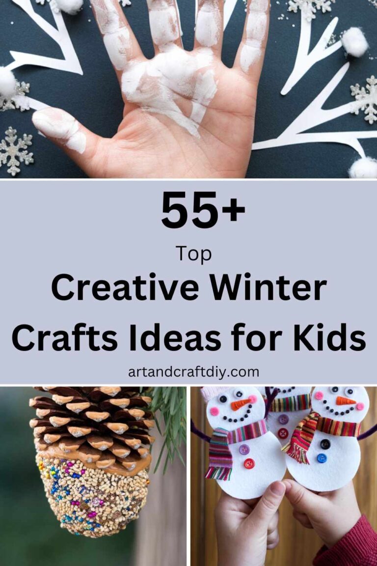 25 Top Creative Winter Crafts Ideas For Kids - DIY Art and Crafts Ideas