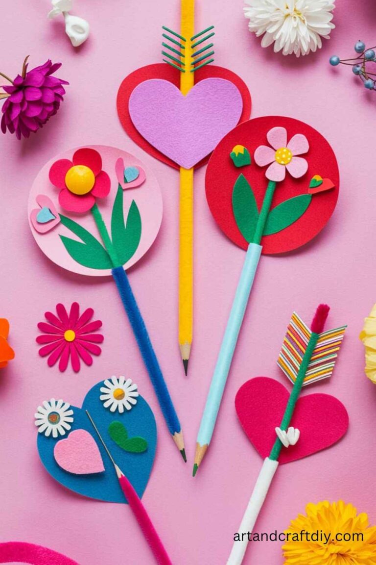 44+ Cute & Easy Preschool Valentine Crafts - DIY Art and Crafts Ideas