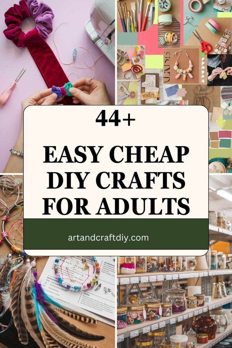 14 Easy Cheap DIY Crafts For Adults - DIY Art and Crafts Ideas
