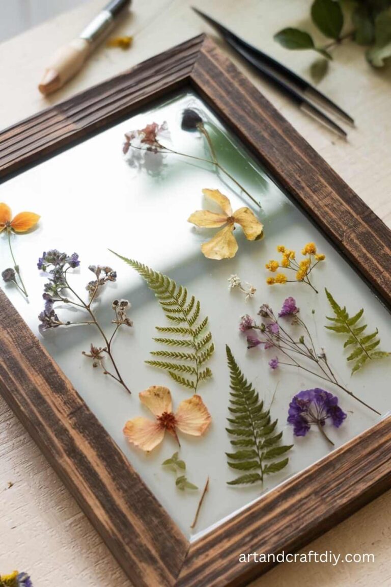 30+ Amazing DIY Pressed Flowers Crafts - DIY Art and Crafts Ideas