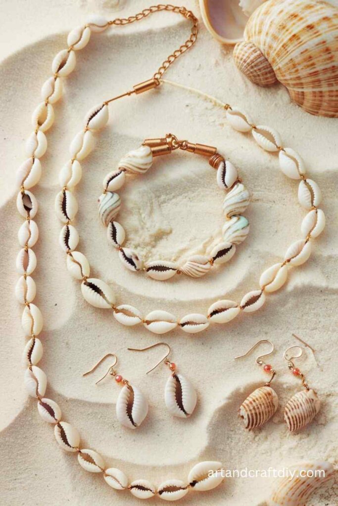 60+ Amazing Small Sea Shells Craft Ideas DIY - DIY Art and Crafts Ideas ...