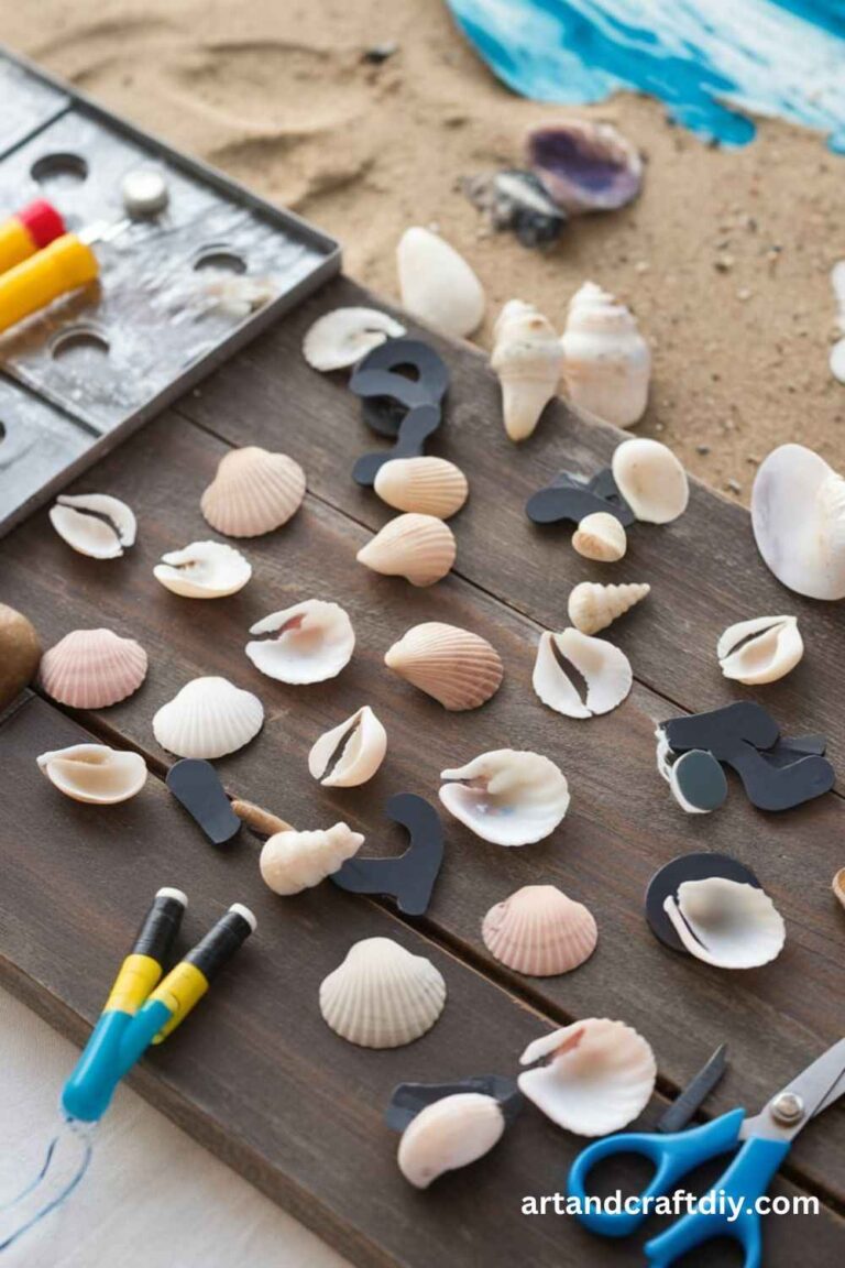 60+ Amazing Small Sea Shells Craft Ideas DIY - DIY Art and Crafts Ideas ...