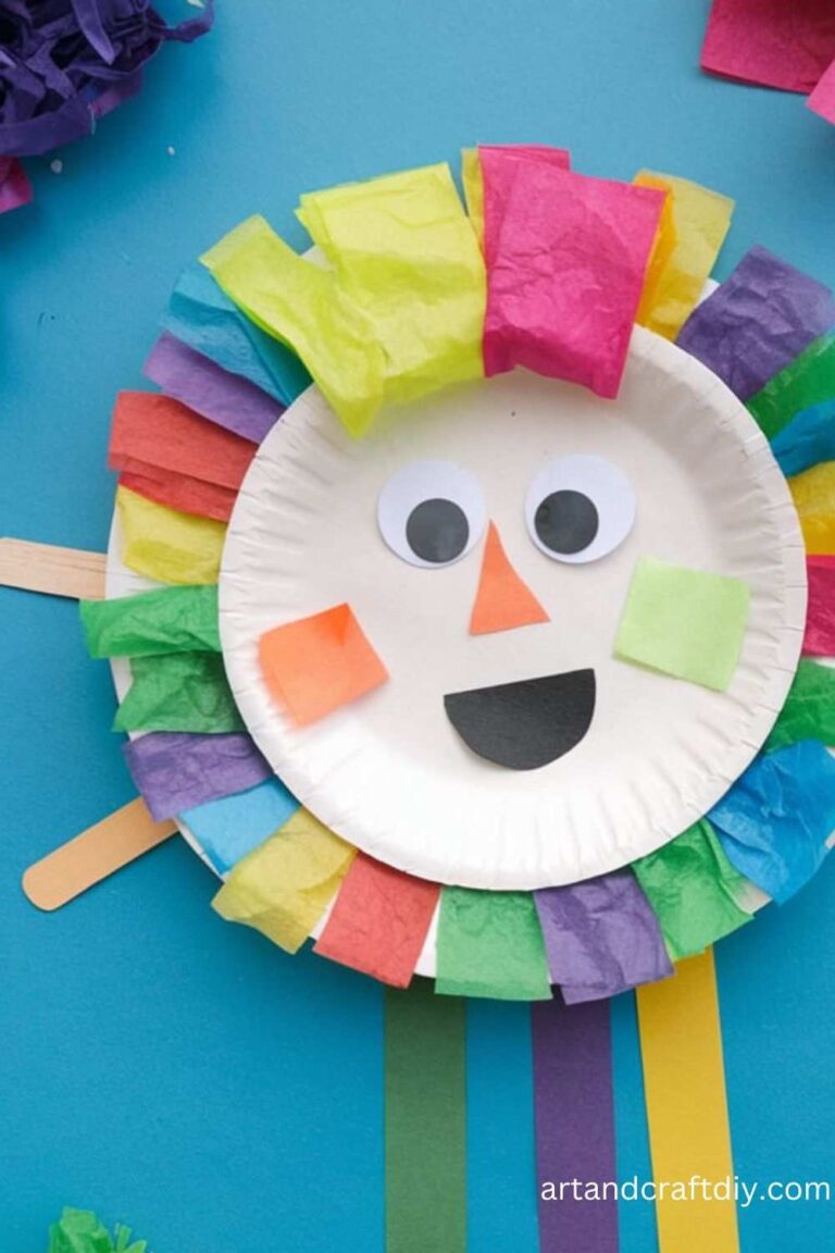22 Creative Tissue Paper Art crafts for kids - DIY Art and Crafts Ideas