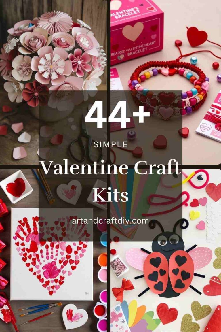 44+ Simple Valentine Craft Kits - DIY Art and Crafts Ideas