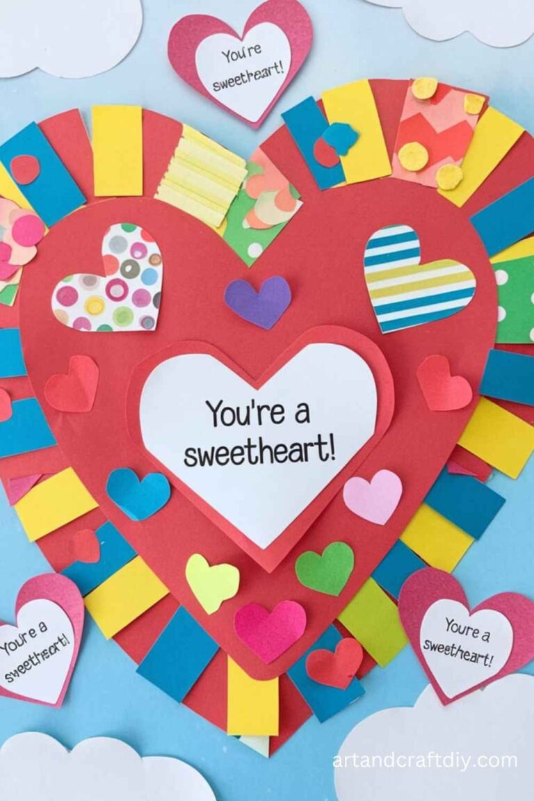 50+ Creative Kindergarten Valentine Crafts - DIY Art and Crafts Ideas