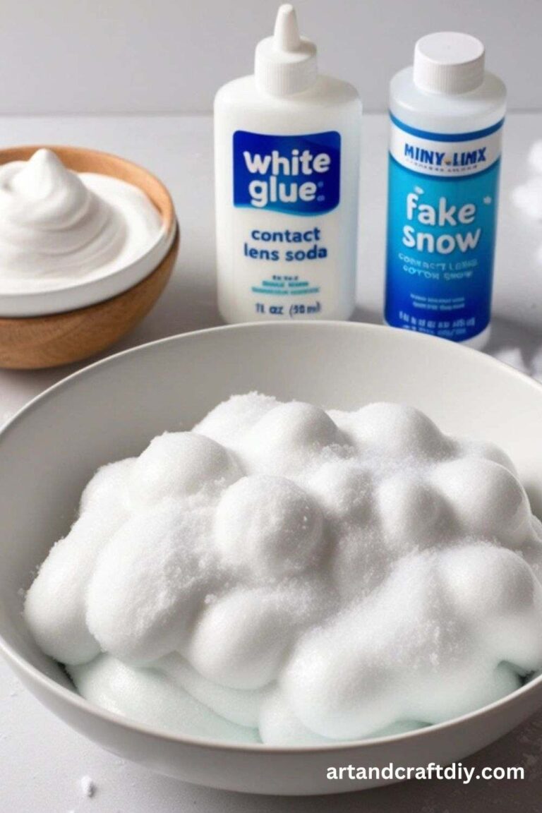 48+ Stretchy and Fluffy How to Make Cloud Slime Recipe - DIY Art and ...