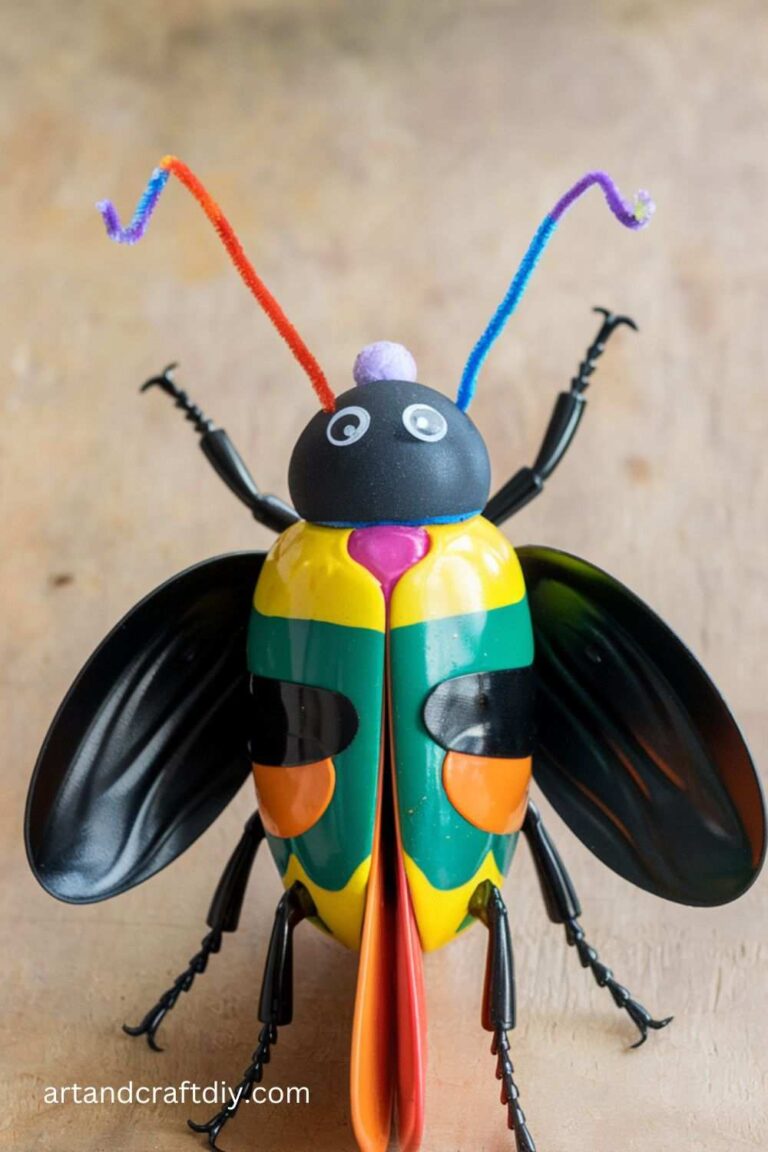 74+ Easy Plastic Spoon Bug Craft - DIY Art and Crafts Ideas