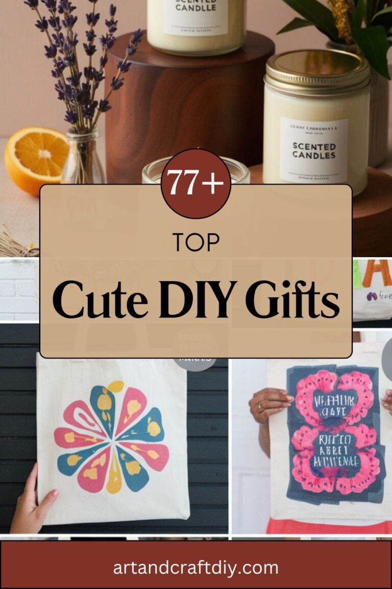 77+ Top Cute DIY Gifts - DIY Art and Crafts Ideas For Kids, Adults ...