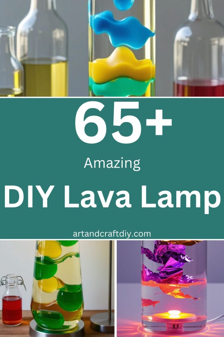 65+ Amazing DIY Lava Lamp - DIY Art and Crafts Ideas
