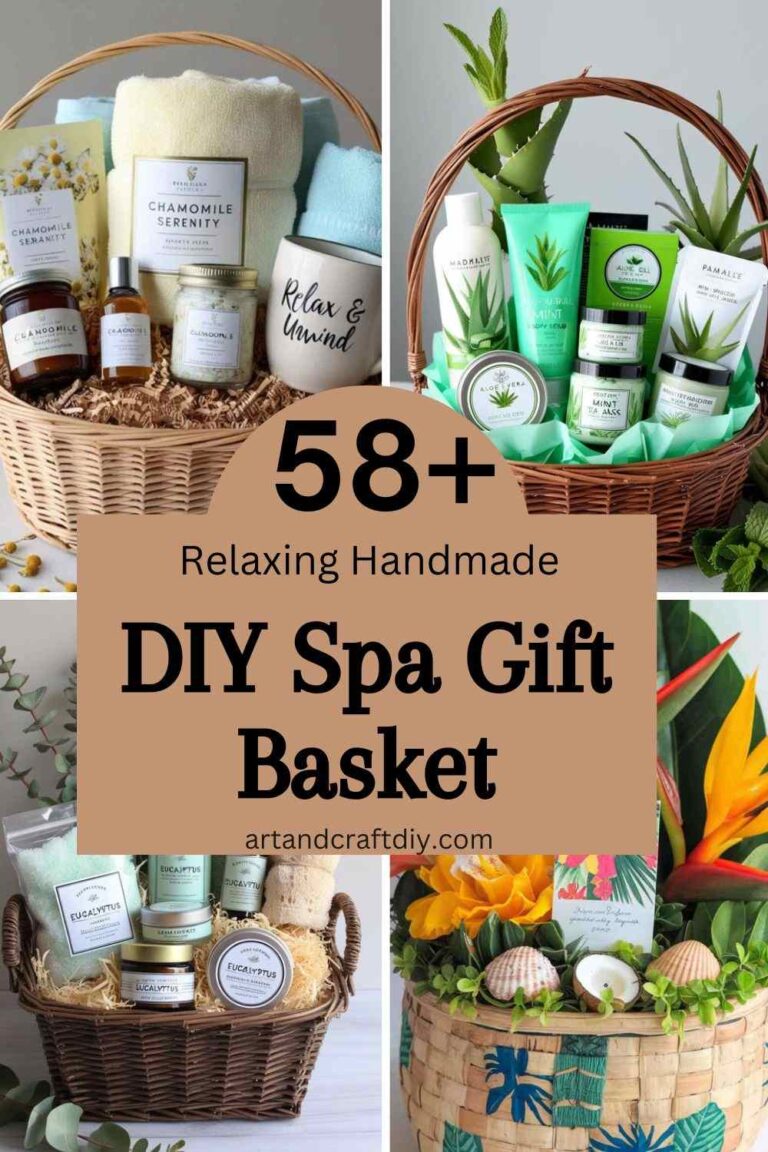 58+ Relaxing Handmade DIY Spa Gift Basket - DIY Art and Crafts Ideas