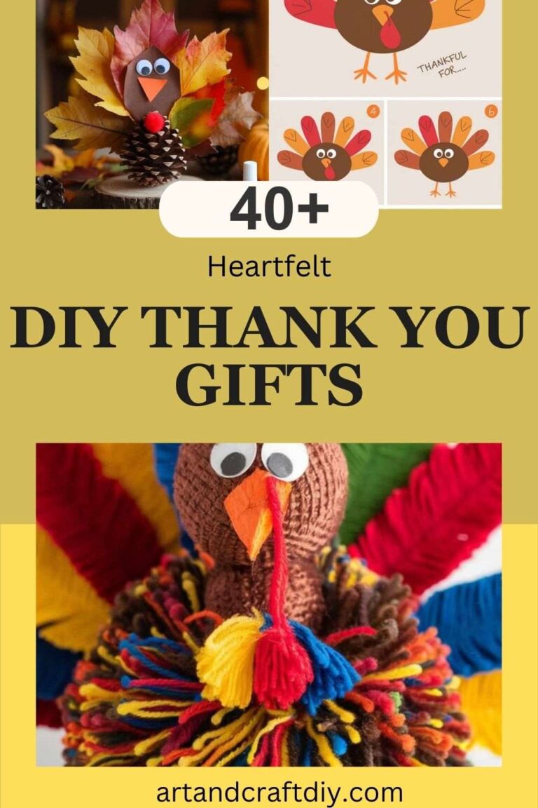 45+ Heartfelt DIY Thank you Gifts - DIY Art and Crafts Ideas