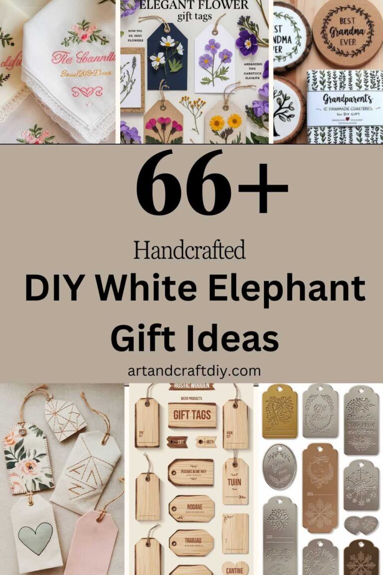 66+ Handcrafted DIY White Elephant Gift Ideas - DIY Art and Crafts ...