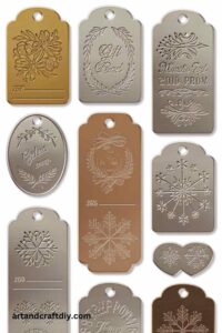 80+ Charming DIY Gift Tags - DIY Art and Crafts Ideas