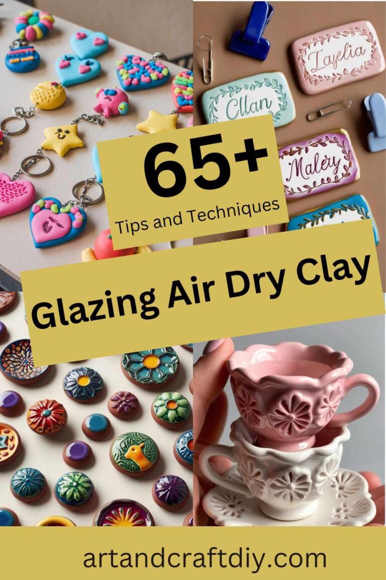 65+ Tips and Techniques Glazing Air Dry Clay - DIY Art and Crafts Ideas