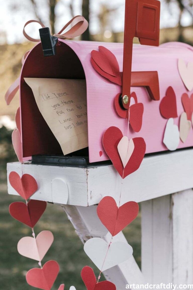 60+ Adorable Valentine's Day Mailbox Craft - DIY Art and Crafts Ideas