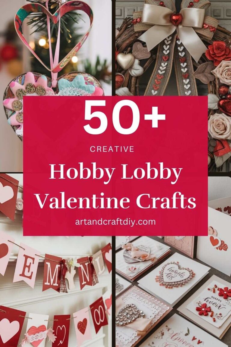 50+ Creative Hobby Lobby Valentine Crafts - DIY Art and Crafts Ideas