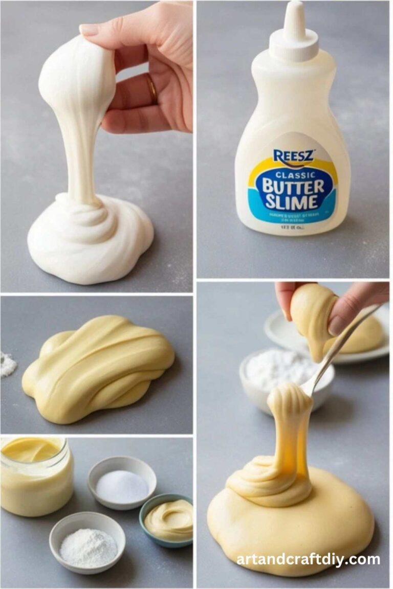 88+ So Soft, So Satisfying How to Make Butter Slime Recipe - DIY Art ...
