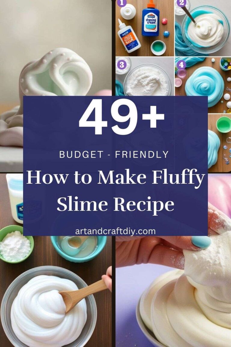 49+ Budget - Friendly How to Make Fluffy Slime Recipe - DIY Art and ...