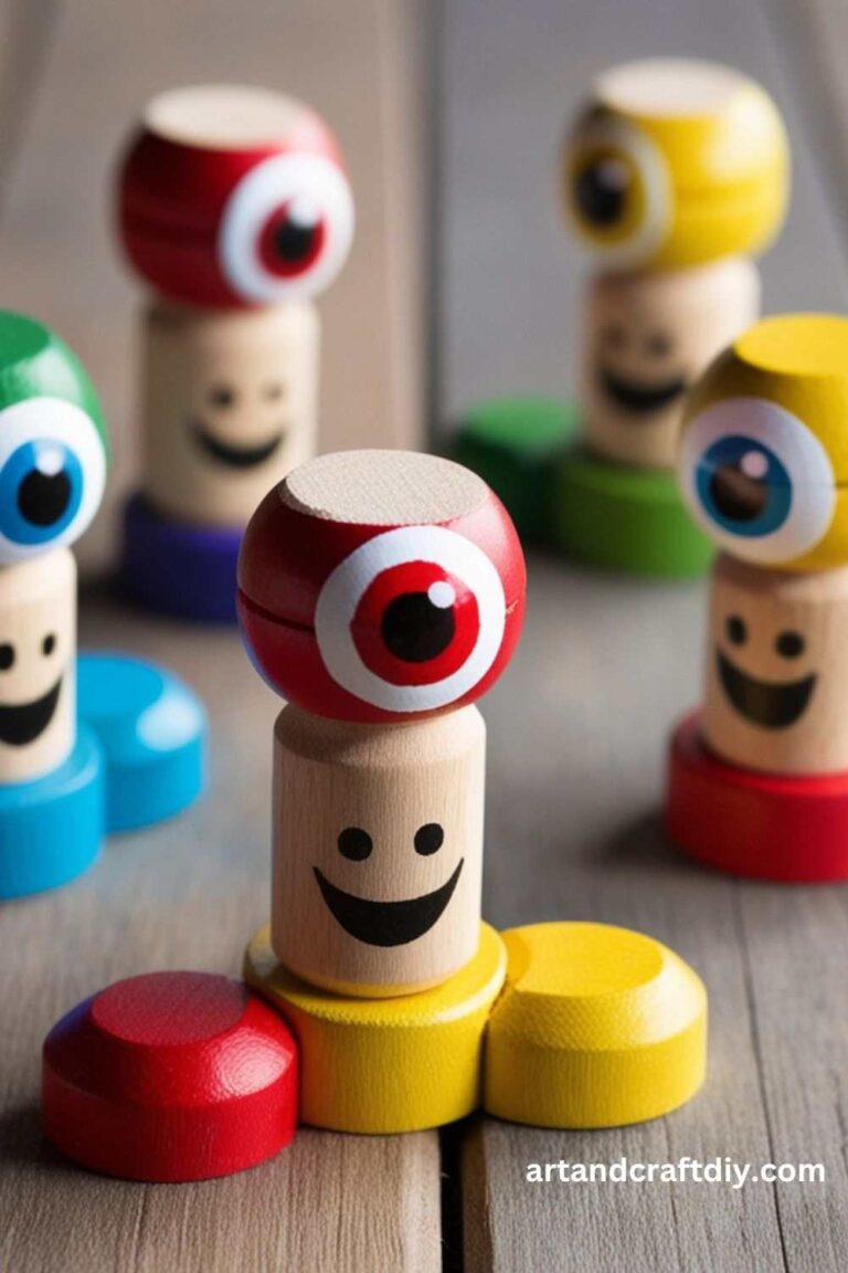 66+ Creative Peg monsters crafts - DIY Art and Crafts Ideas