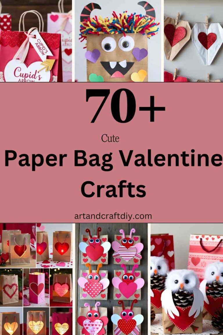 70+ Cute Paper Bag Valentine Crafts - DIY Art and Crafts Ideas For Kids ...