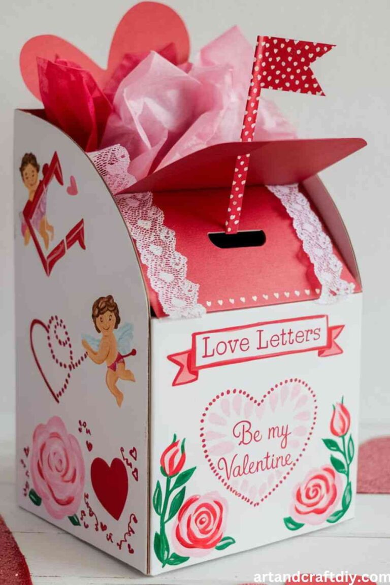 60+ Adorable Valentine's Day Mailbox Craft - DIY Art and Crafts Ideas