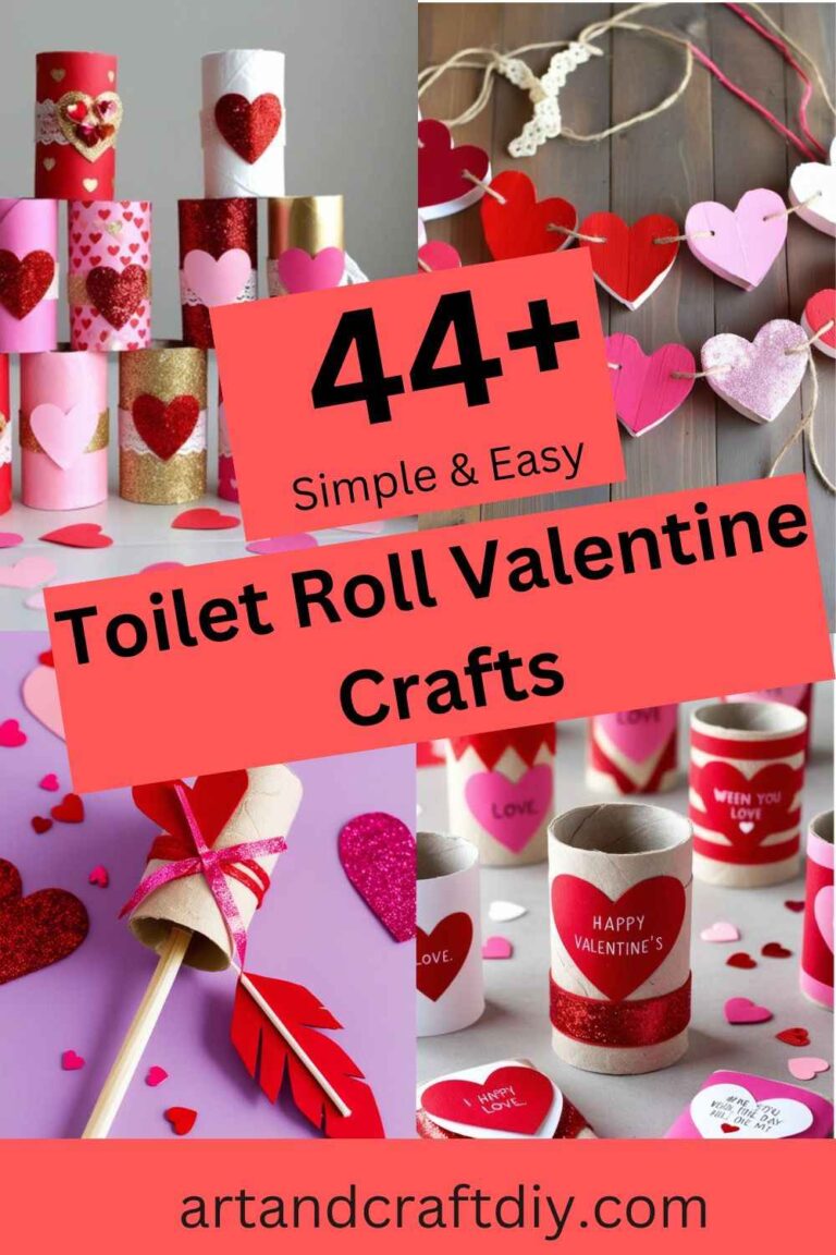 44+ Simple & Easy Toilet Roll Valentine Crafts - DIY Art and Crafts Ideas