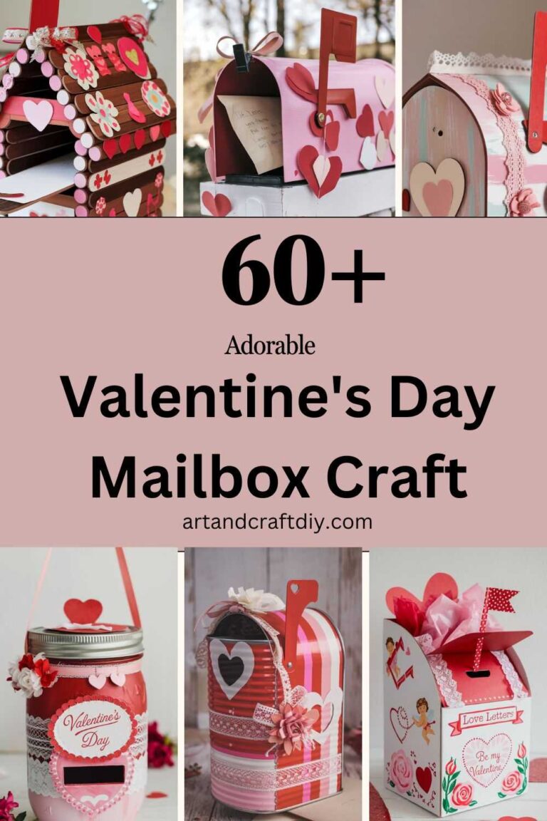 60+ Adorable Valentine's Day Mailbox Craft - DIY Art and Crafts Ideas