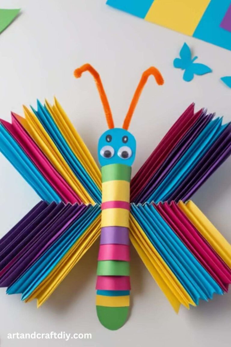 56+ Graceful Flapping Butterfly Craft - DIY Art and Crafts Ideas