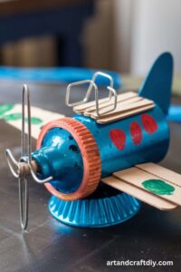 66+ Play & Decor Airplane Crafts - DIY Art and Crafts Ideas