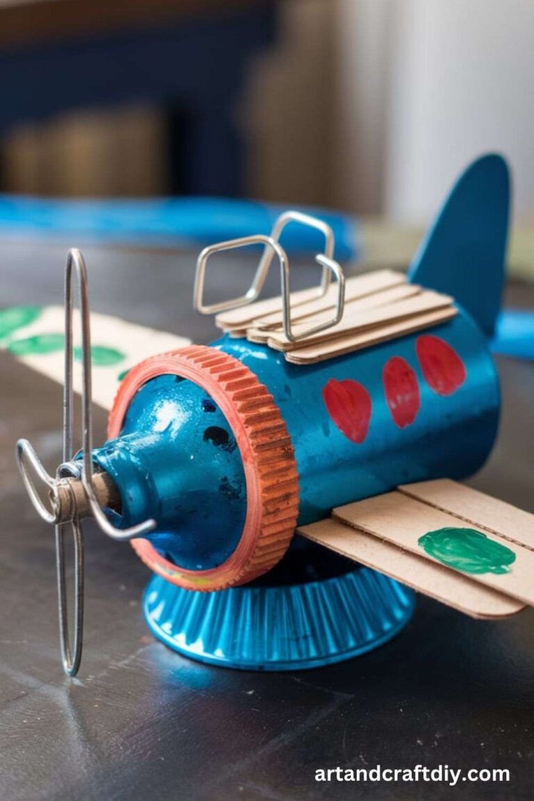 66+ Play & Decor Airplane Crafts - DIY Art and Crafts Ideas