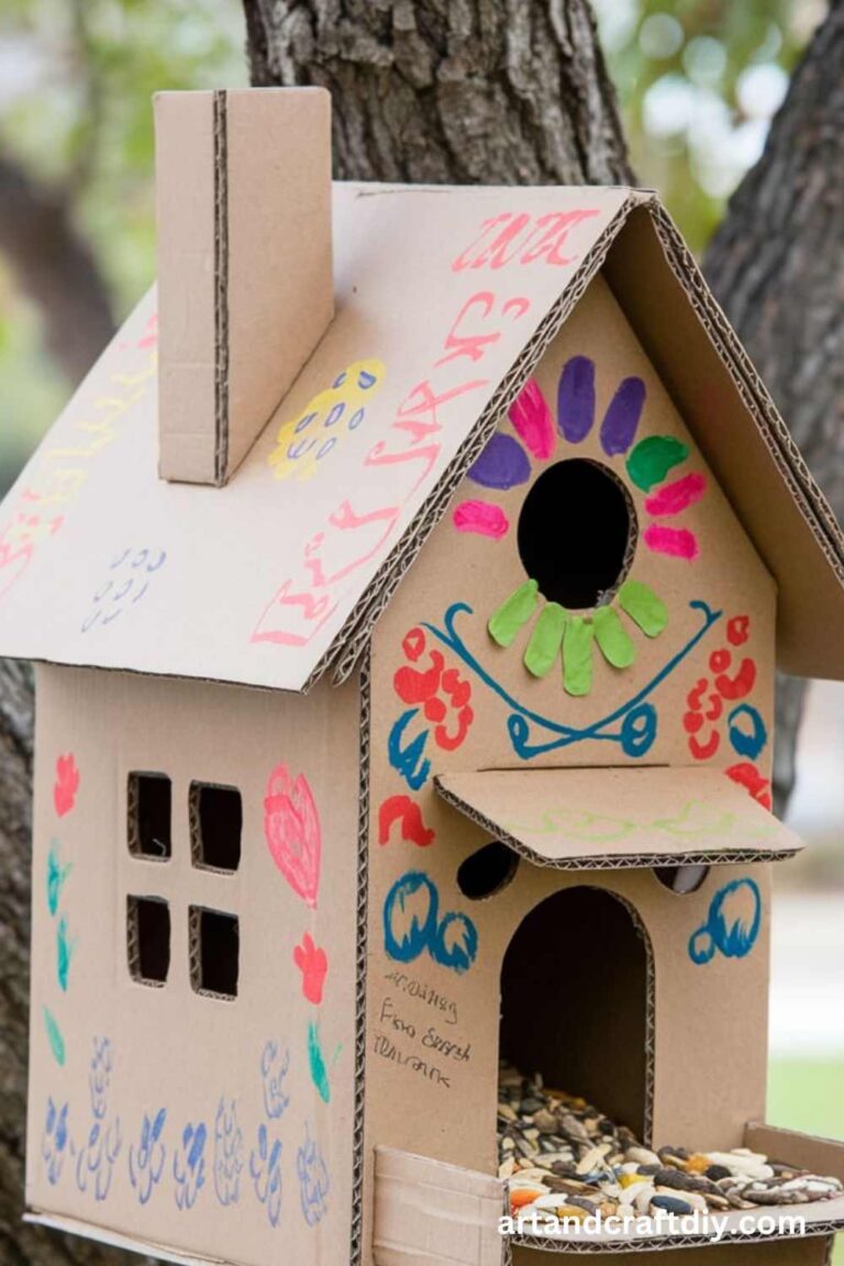 66+ Creative Cardboard Craft for People With All Ages - DIY Art and ...