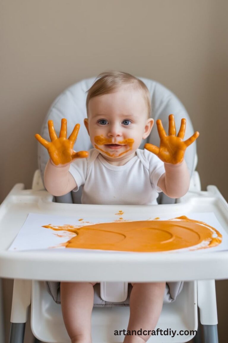 69+ Cute DIY Edible Painting for Babies - DIY Art and Crafts Ideas