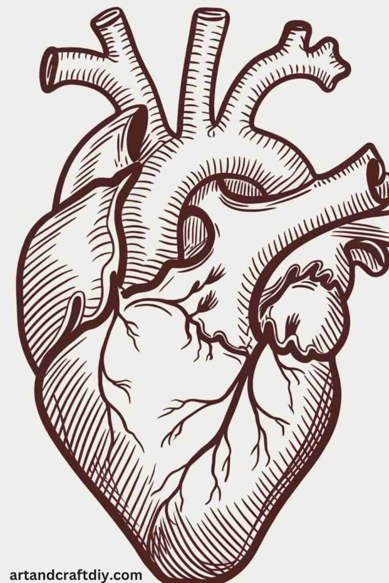 88+ Cute Heart Drawing Ideas - DIY Art and Crafts Ideas For Kids ...