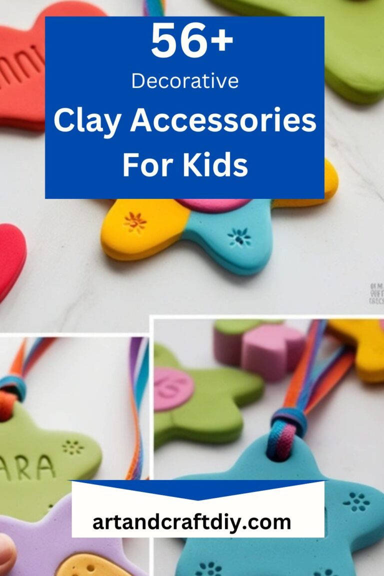 56+ Decorative Clay Accessories For Kids - DIY Art and Crafts Ideas