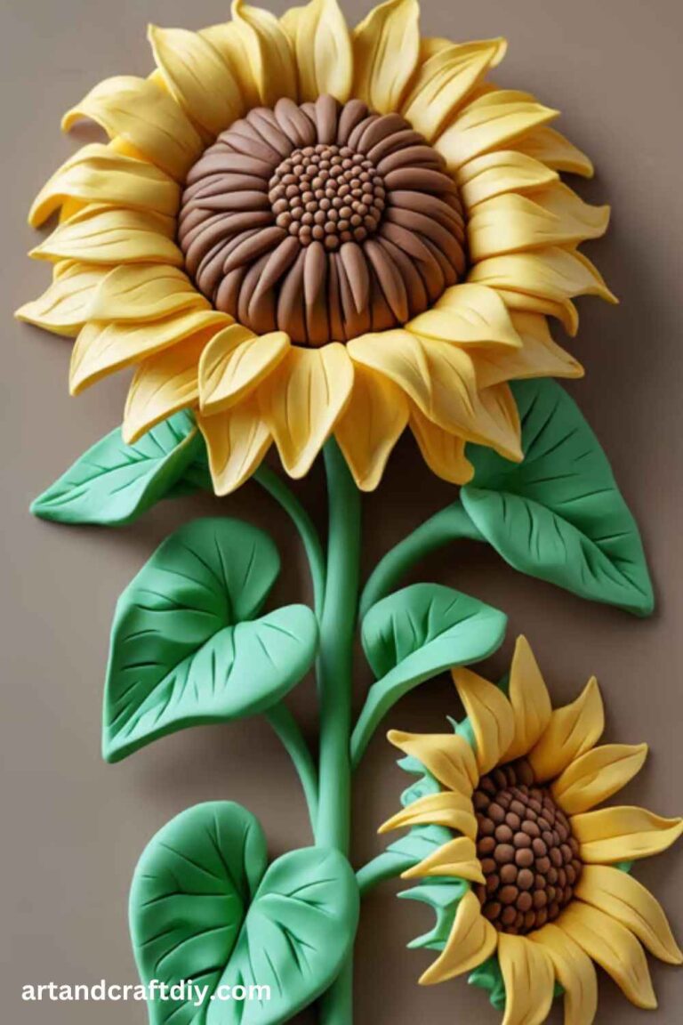 85+ Creative Clay Flowers Crafts - DIY Art and Crafts Ideas