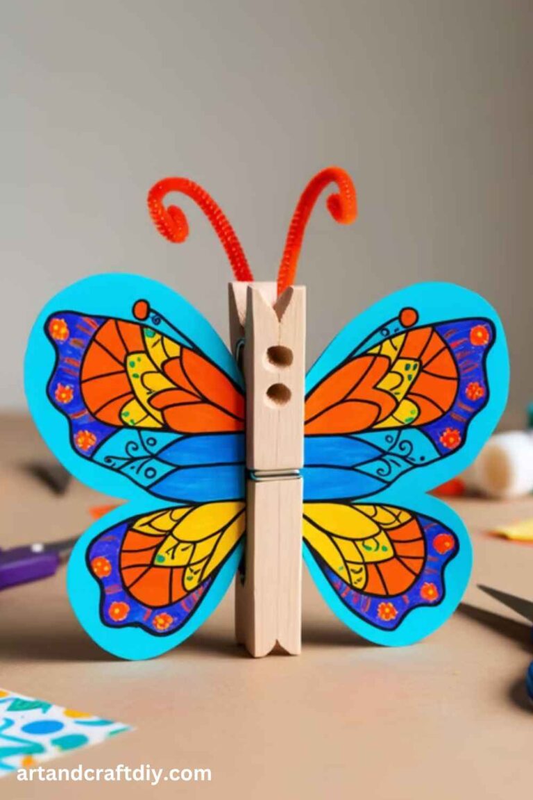 56+ Graceful Flapping Butterfly Craft - DIY Art and Crafts Ideas