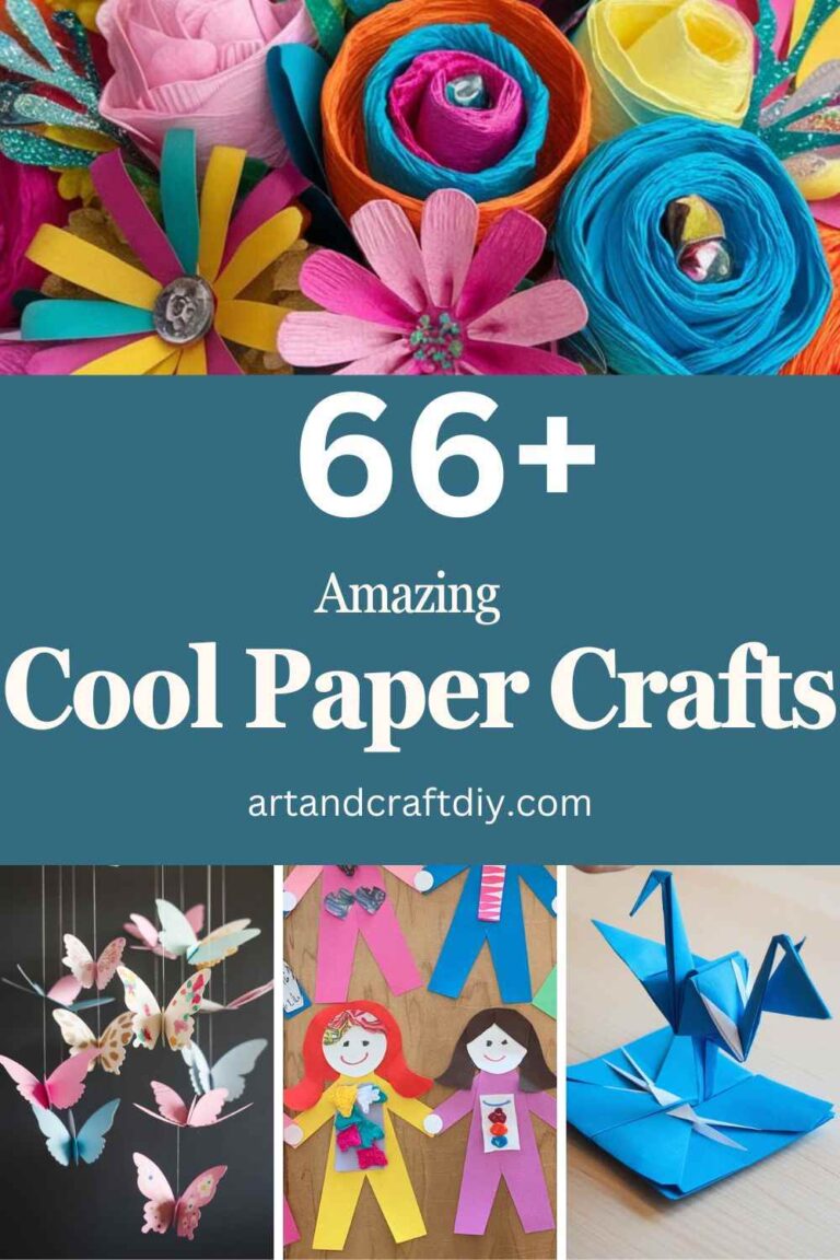 66+ Amazing Cool Paper Crafts - DIY Art and Crafts Ideas