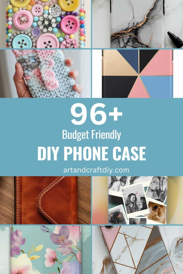 96+ Budget Friendly DIY Phone Case - DIY Art and Crafts Ideas