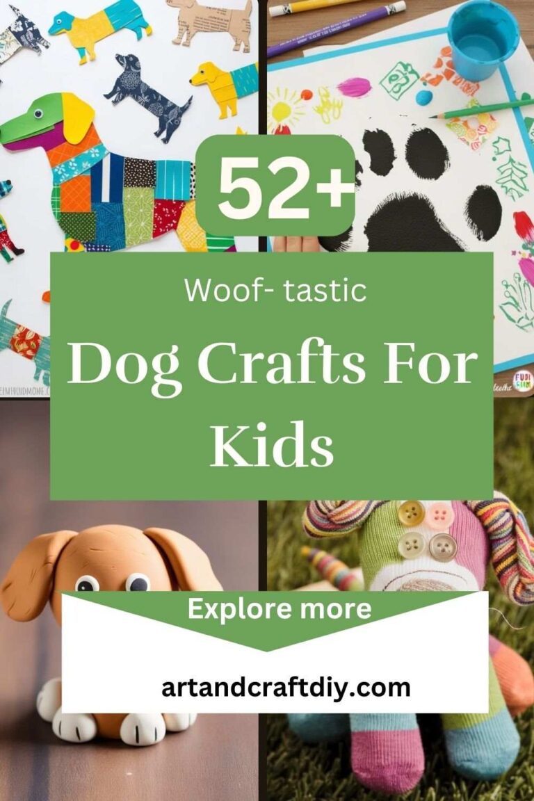 52+ Woof- tastic Dog Crafts For Kids - DIY Art and Crafts Ideas