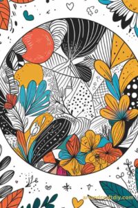 55+ Simple & Fun Circle Drawing Ideas - DIY Art and Crafts Ideas
