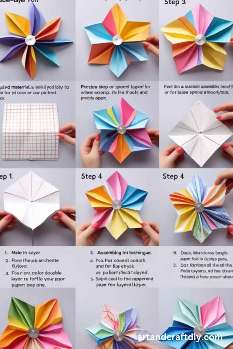45+ Amazing Paper Spinner Toy - DIY Art and Crafts Ideas