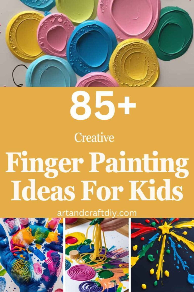 85+ Creative Finger Painting Ideas For Kids - DIY Art and Crafts Ideas