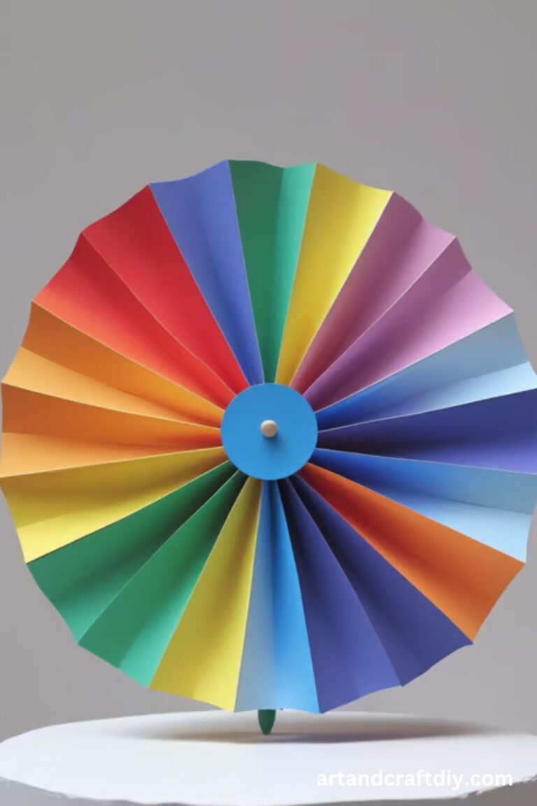 45+ Amazing Paper Spinner Toy - DIY Art and Crafts Ideas
