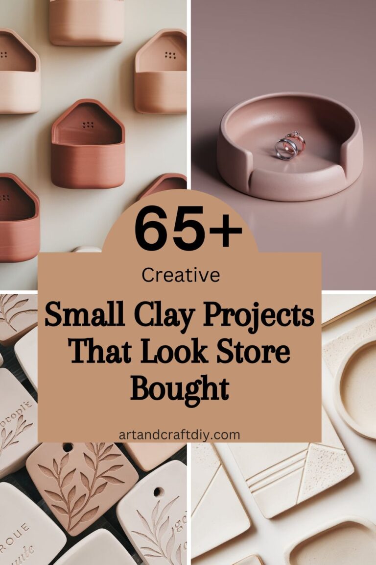 25+ Creative Small Clay Projects That Look Store Bought - DIY Art and ...