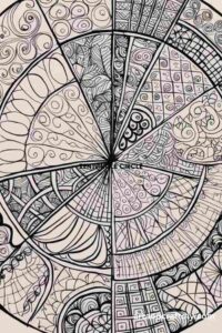 55+ Simple & Fun Circle Drawing Ideas - DIY Art and Crafts Ideas